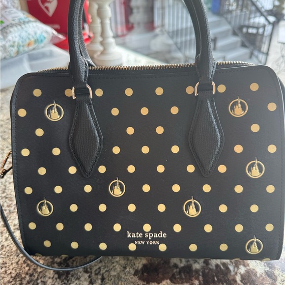 kate spade | Bags | Kate Spade Disney World 5th Anniversary Colab Black ...